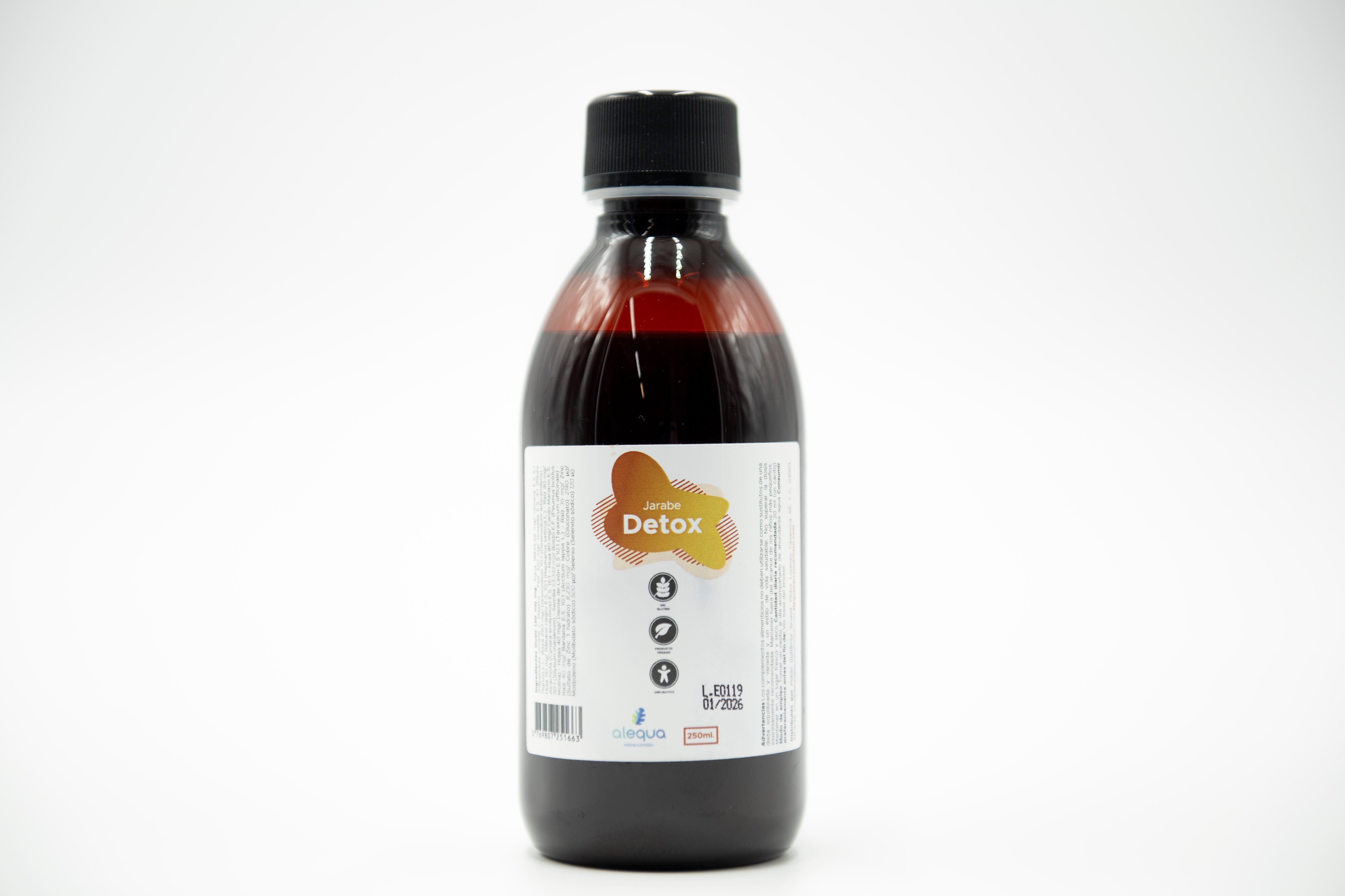 Jarabe DETOX (250ml) - Depura tu Organismo – Alequa